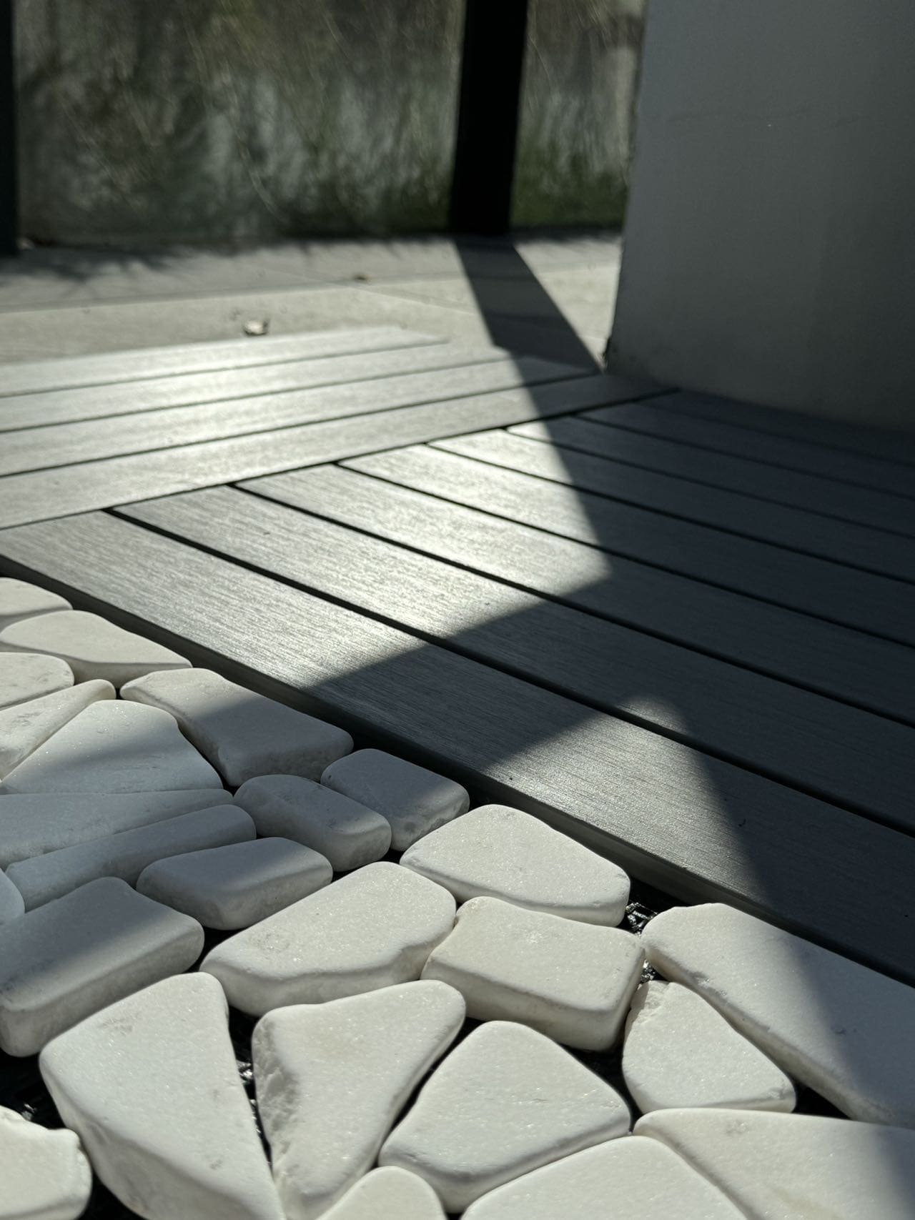 WPC Wood Decking Tile Plus - Indoor & Outdoor Tile - Oak – Lazy Tiles